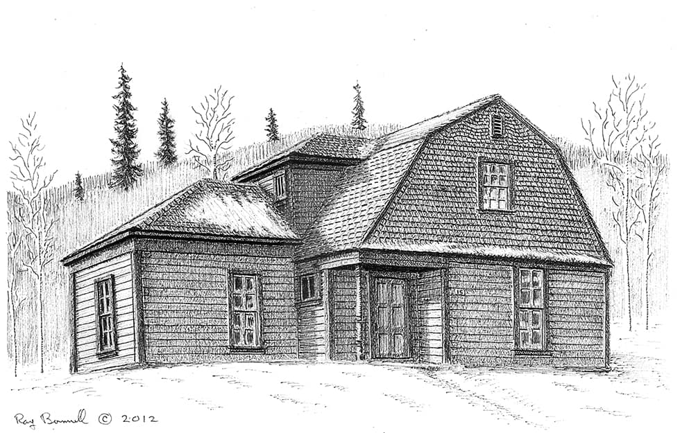 Fort Egbert at Eagle, Alaska brought order to Alaska-Canada border ...