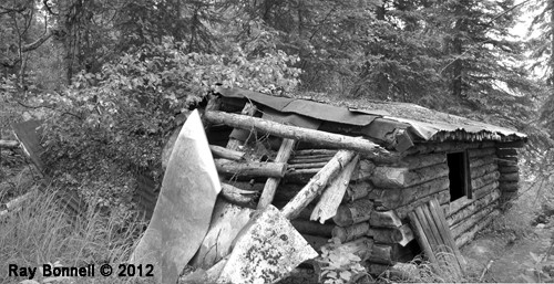 Alaska Trappers Cabin Interior Cabin