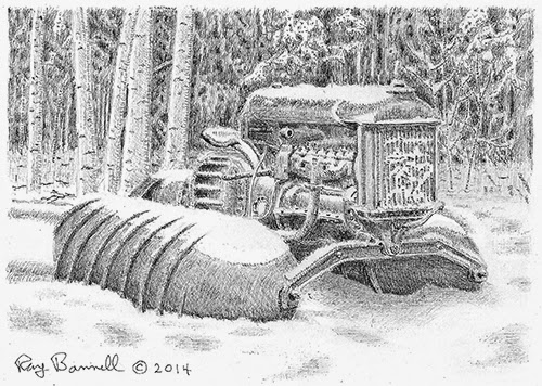 Fountainhead Antique Auto Museum's Fordson snow tractor and the Detroit ...