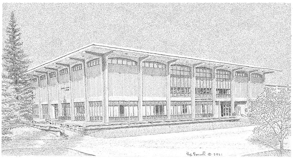 Rasmuson Library at University of Alaska - Fairbanks carries on the ...