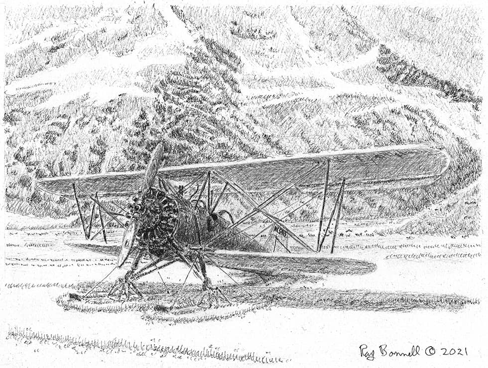 The 1928 Stearman biplane that made Alaska aviation history - Sketches ...
