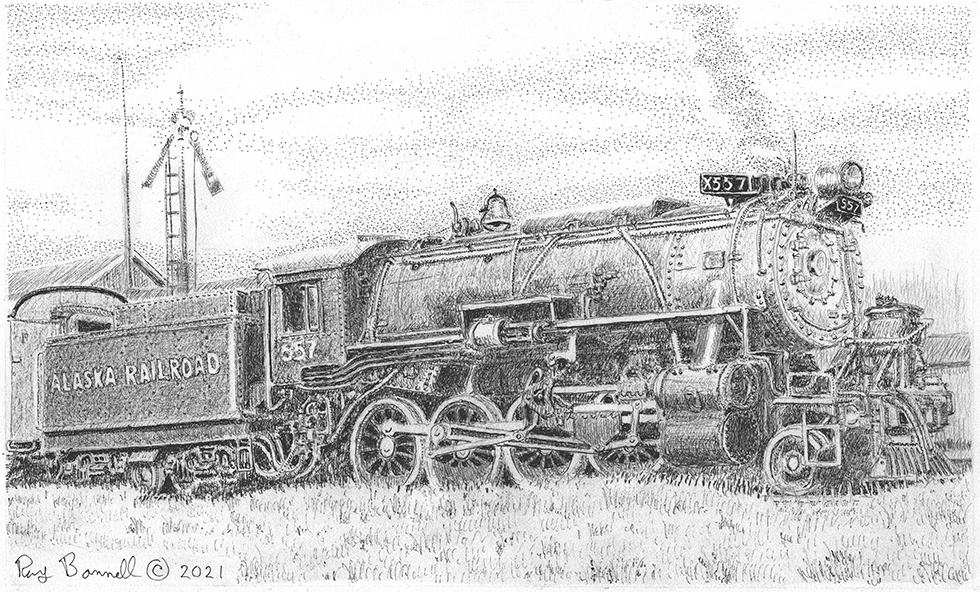 Alaska Railroad’s historic Engine 557 may soon return to the rail ...